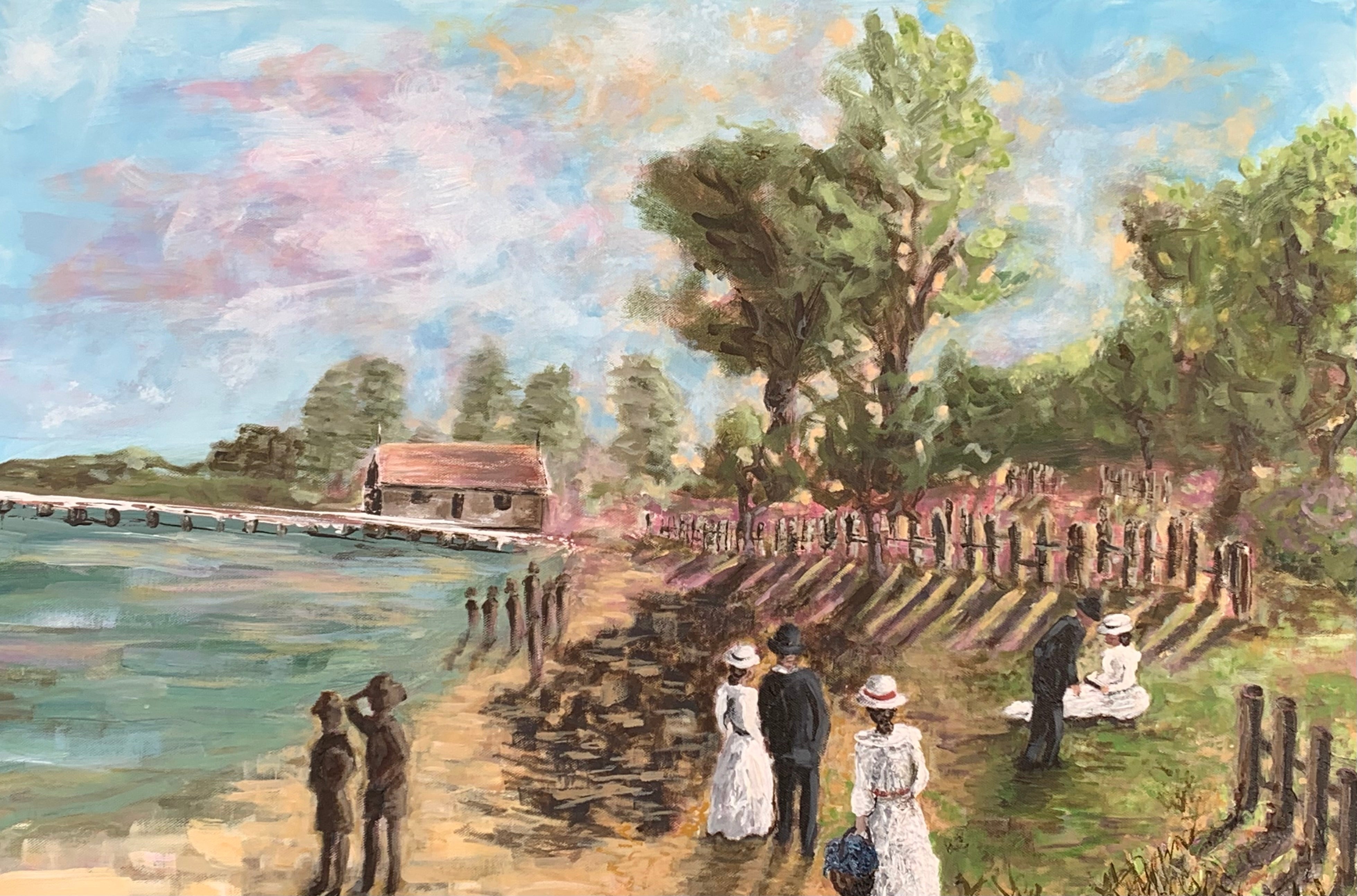 Rose Bay Sunday – janine hall art