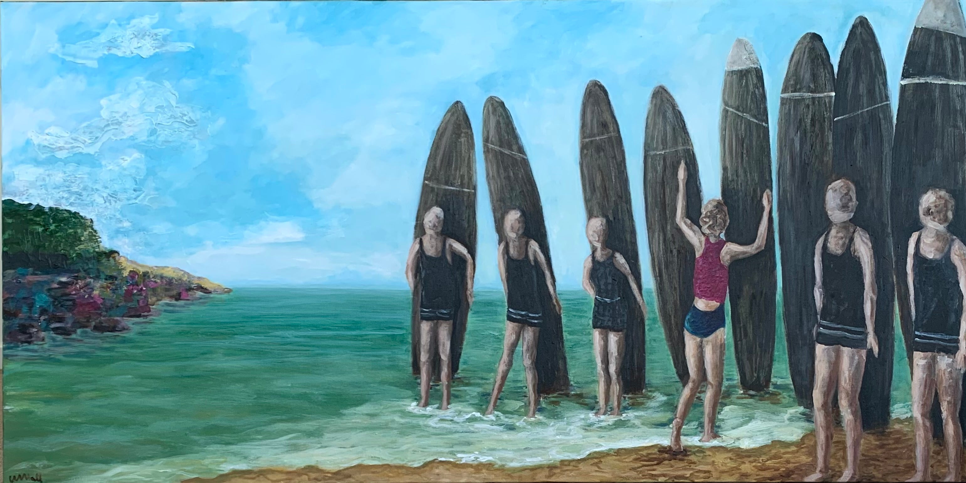 Bronte Board Meeting – janine hall art